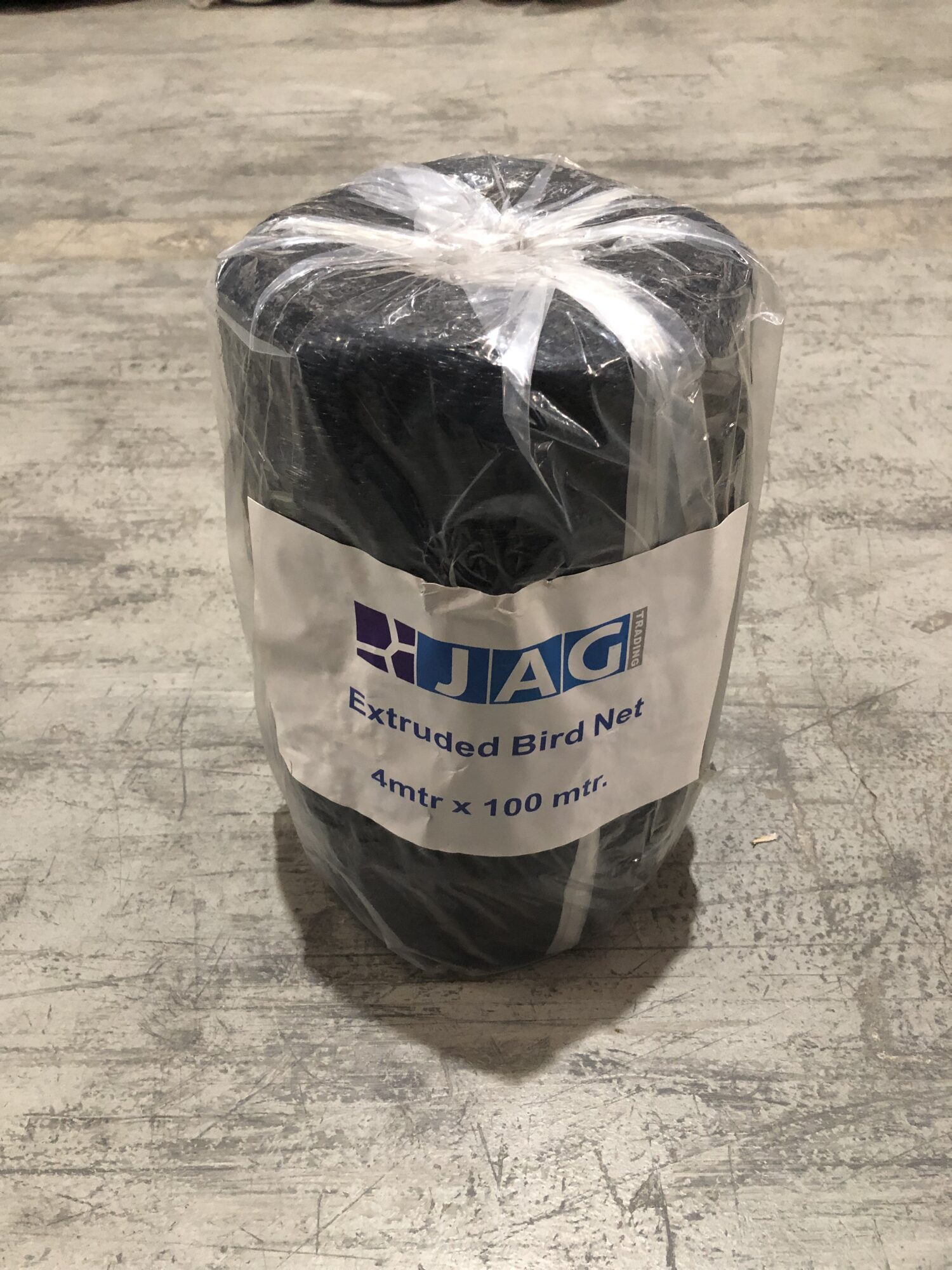 EXTRUDED BIRD NET - BLACK 4m x 100m (BN201)