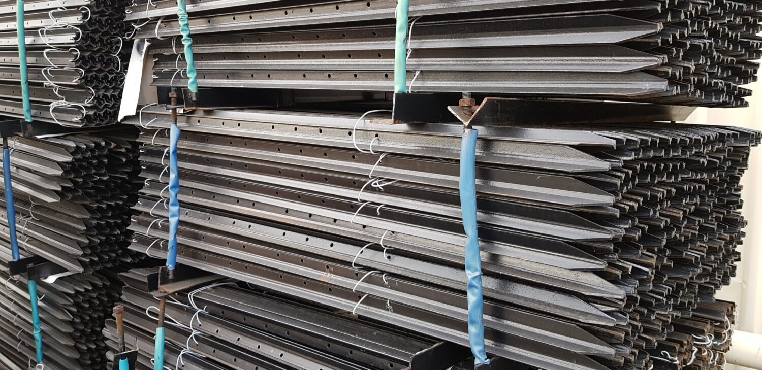 1500mm Star Dropper Picket - Black